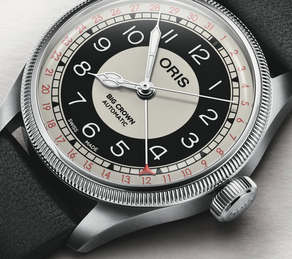 Oris Big Crown Pointer Date Bullseye | Novità 2026 | Gioielleria Rosaspina