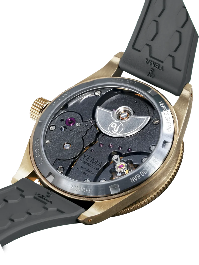 Yema Skin Diver Slim Bronze Limited Edition CMM.20 39.5mm 12.26.20.39 ...