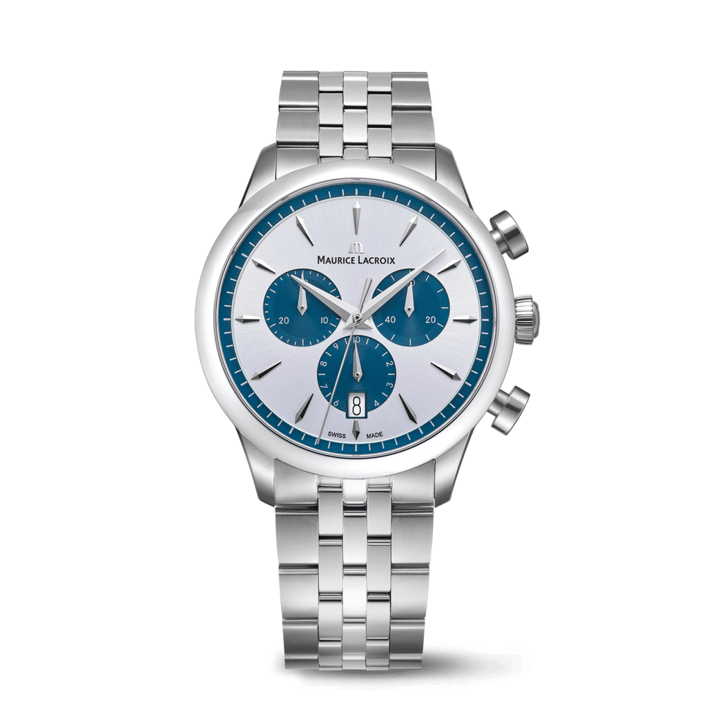 Maurice Lacroix 1975 Quartz Chronograph 40mm 751038-SS002-131-1 ...