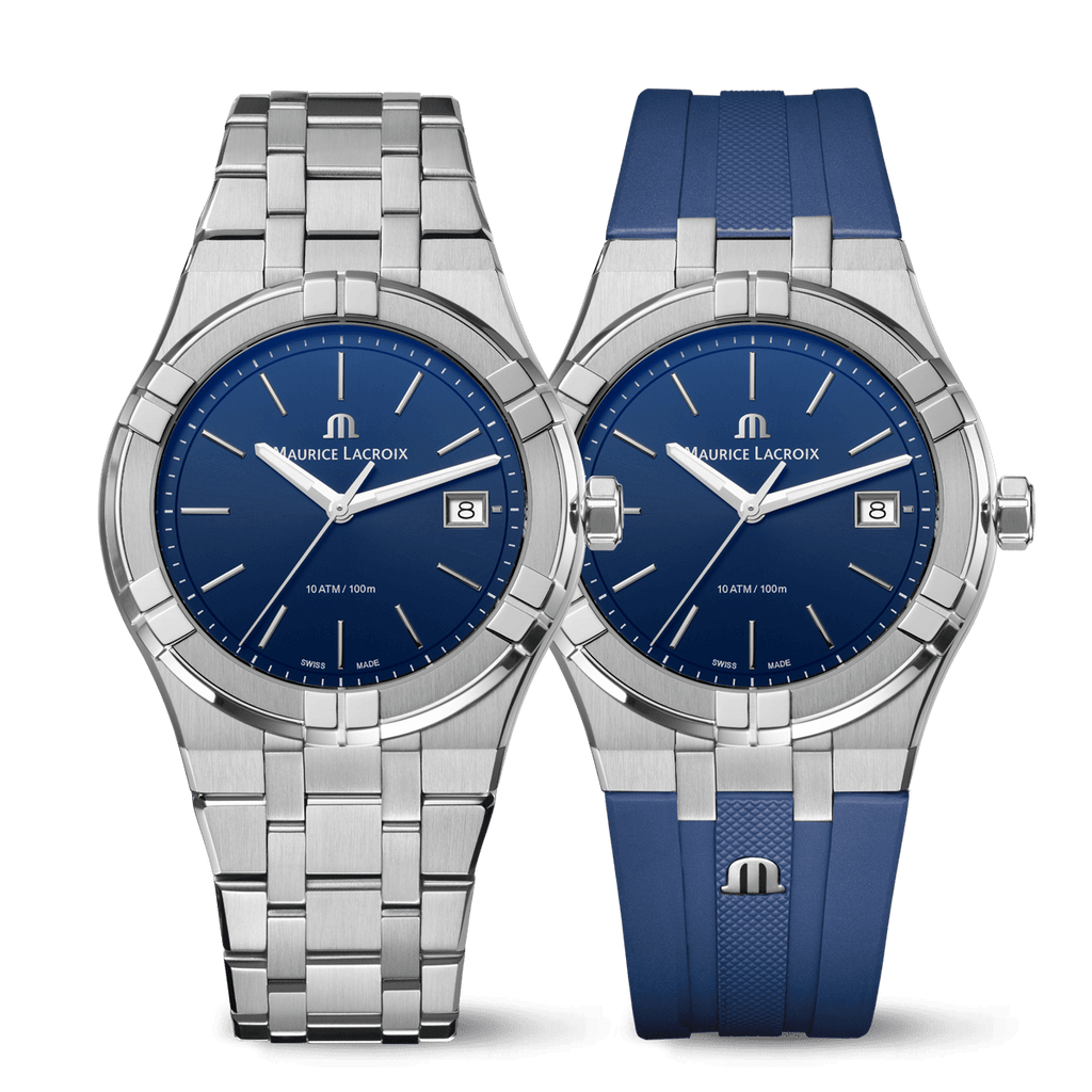 Maurice Lacroix Aikon Quartz Date 40mm AI1108-SS00F-430-C – Gioielleria ...