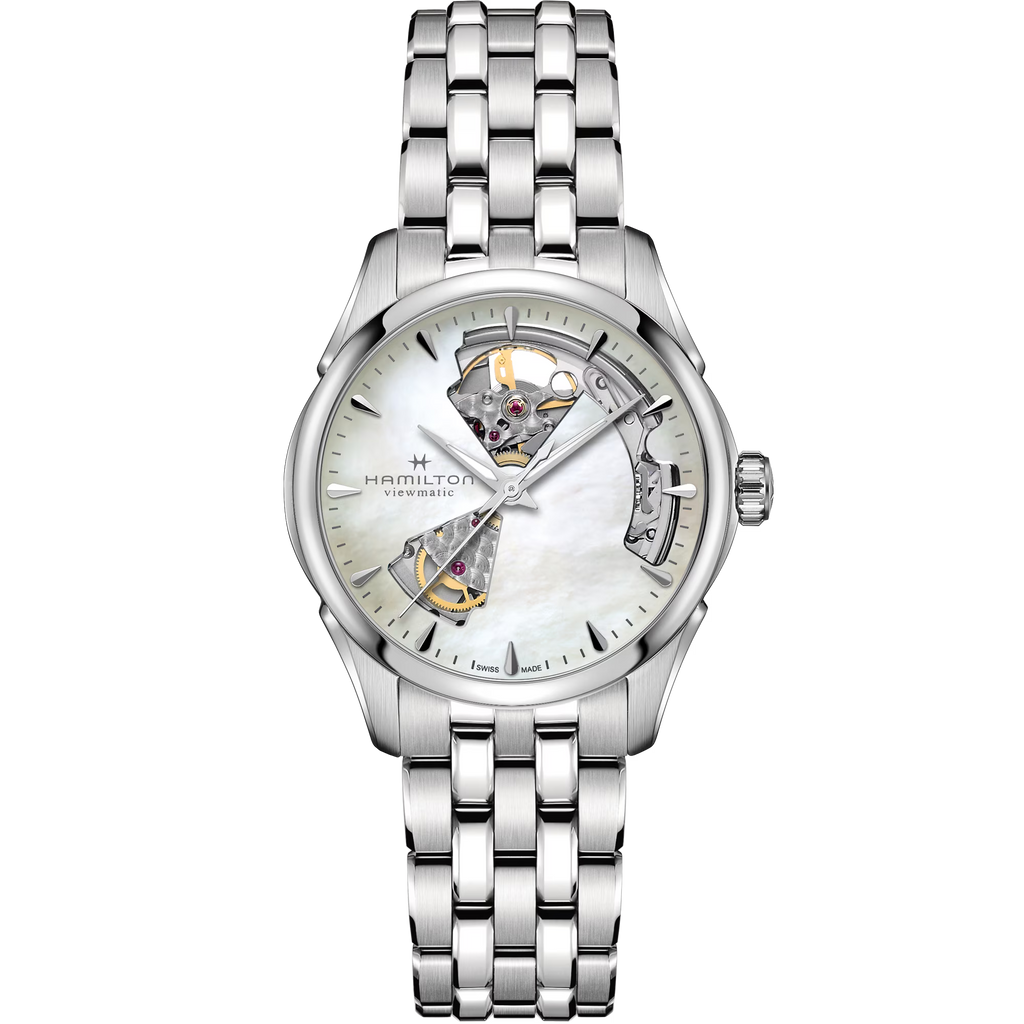 Hamilton Jazzmaster Open Heart Lady Auto 36mm H32215190 – Gioielleria ...