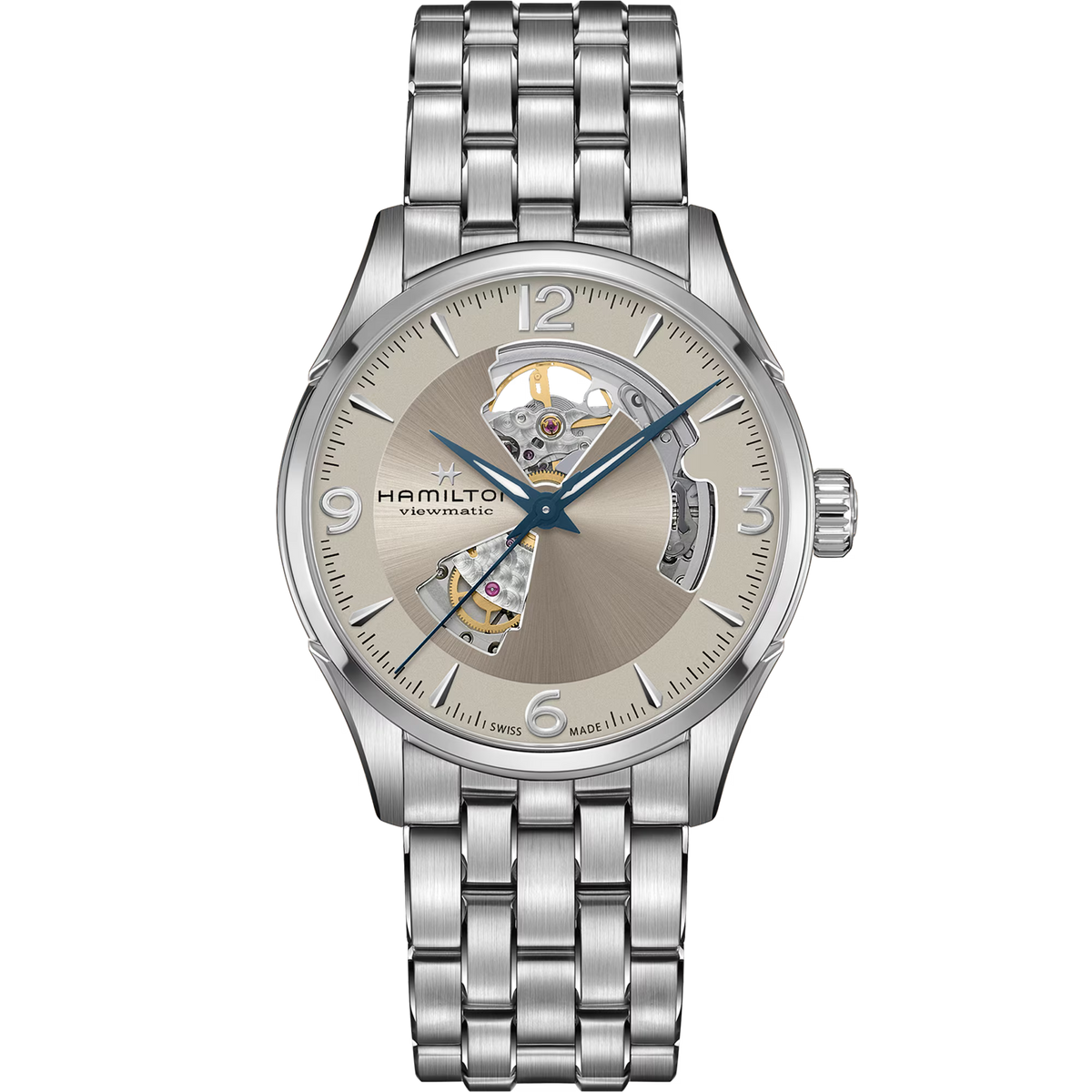Hamilton Jazzmaster Open Heart Auto 42mm H32705121 – Gioielleria Rosaspina