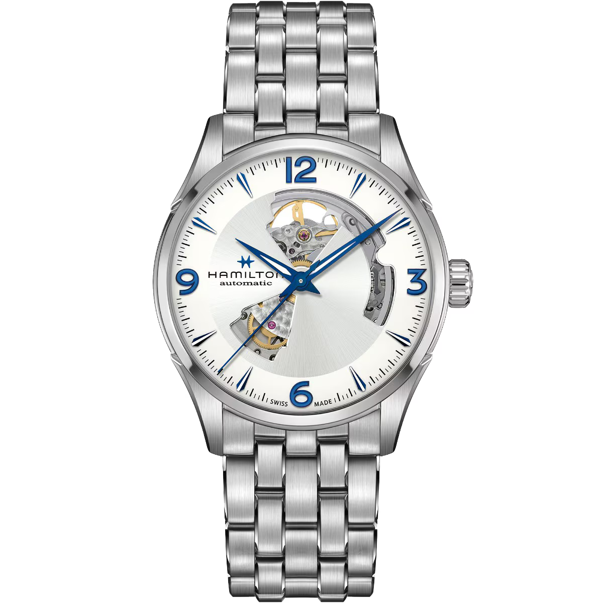 Hamilton Jazzmaster Open Heart Auto 42mm H32705152 – Gioielleria Rosaspina