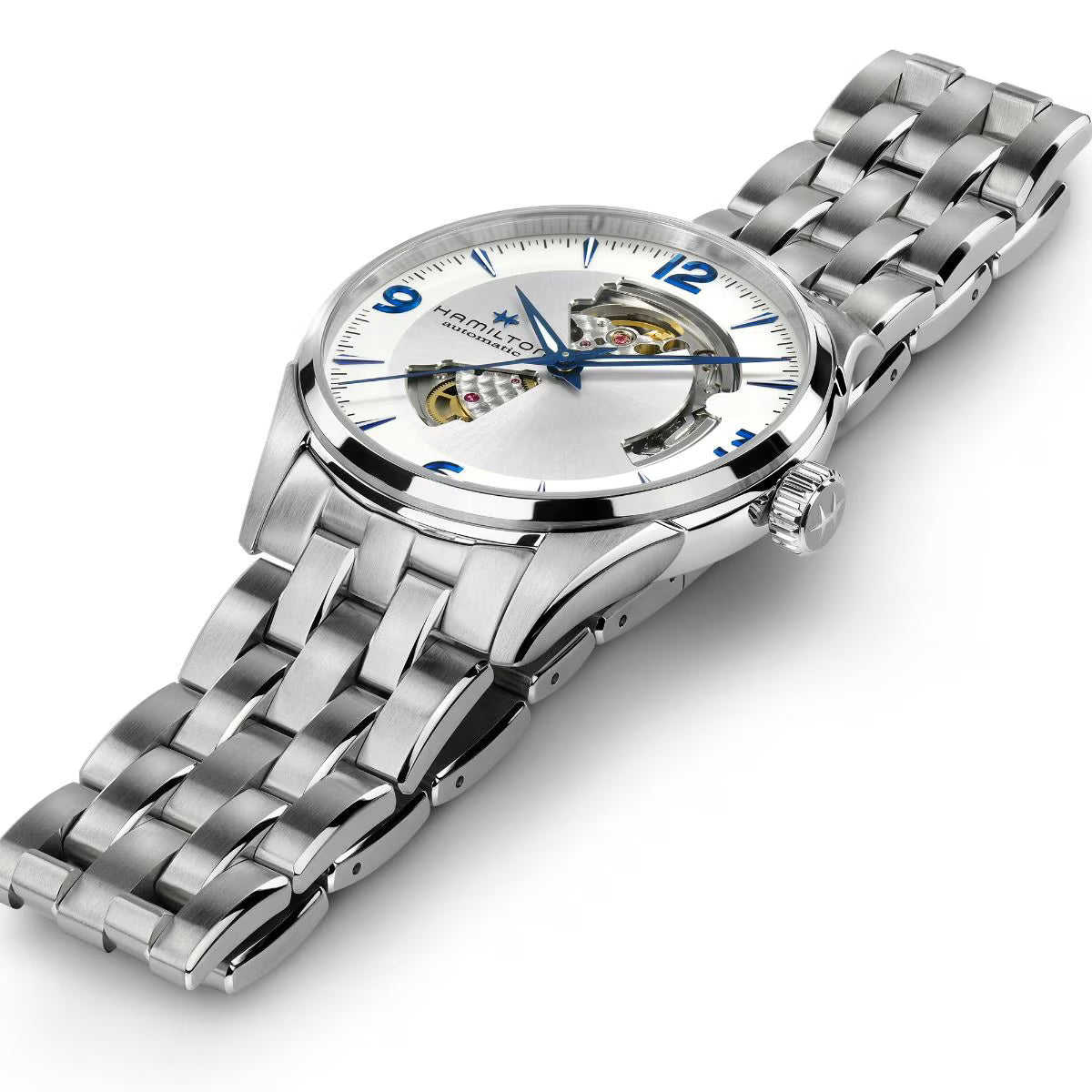 Hamilton Jazzmaster Open Heart Auto 42mm H32705152 – Gioielleria Rosaspina