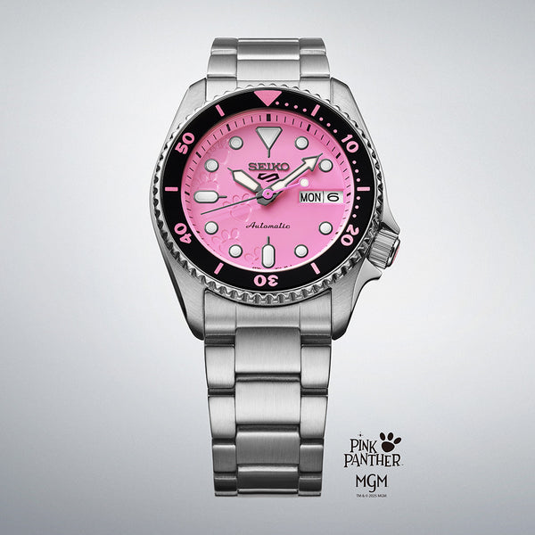 Seiko 5 Sports Pink Panther Limited Edition SRPM07K1 – Gioielleria ...